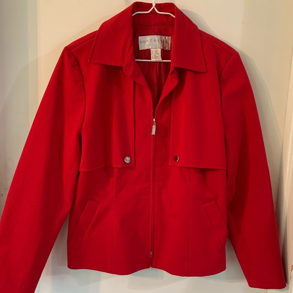 Doncaster | Jackets & Coats | Doncaster Red Short Jacket In New ...